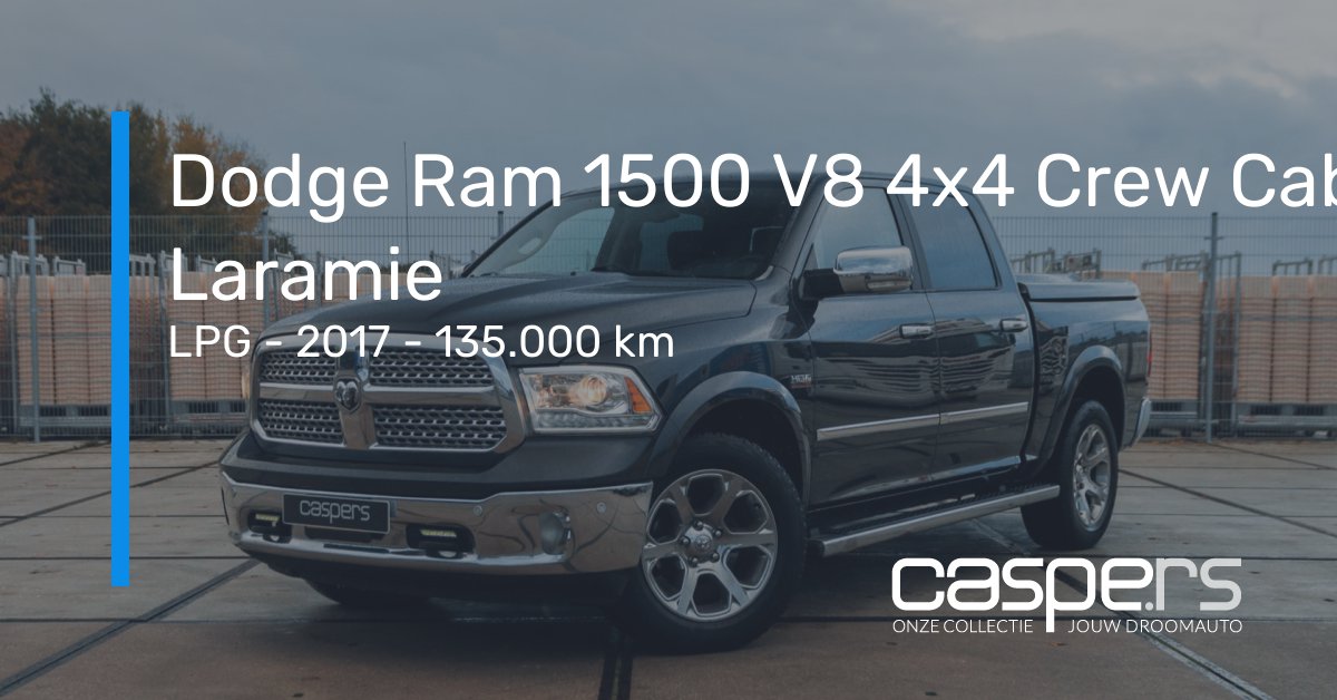 Occasion Dodge Ram 1500 V8 4x4 Crew Cab Laramie LPG (2017) Maximum ...