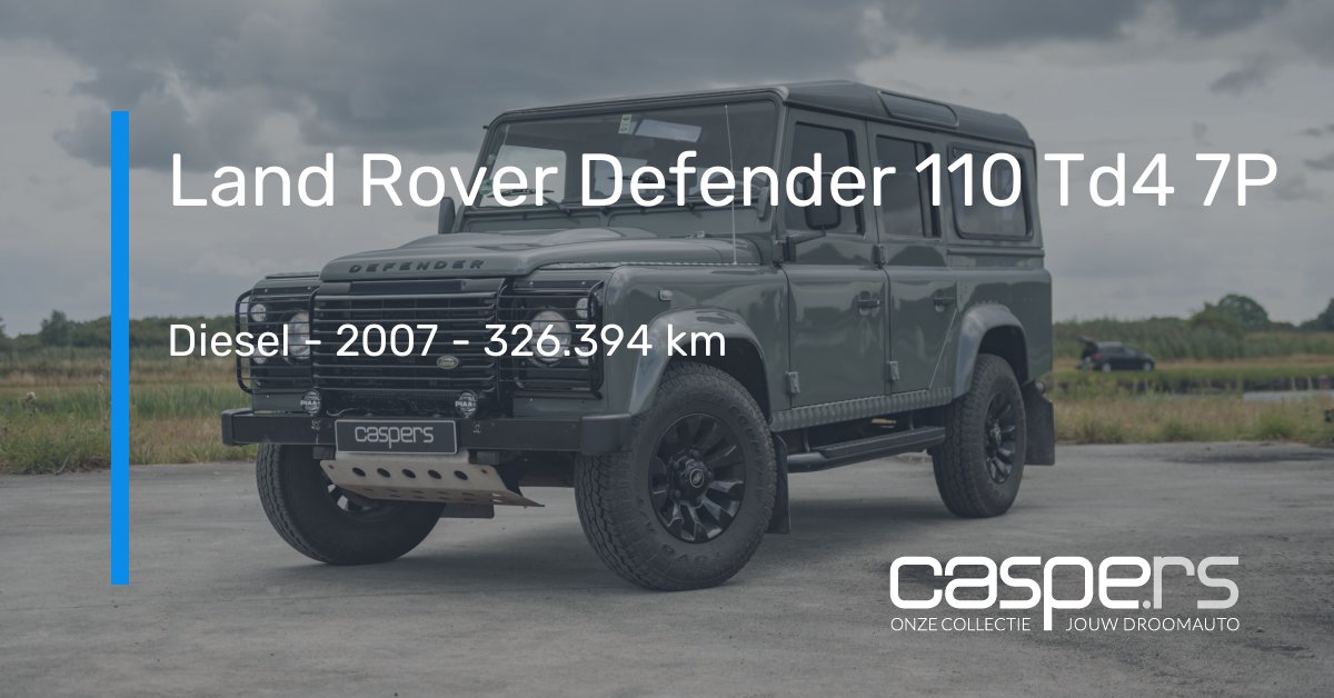 Occasion Land Rover Defender 110 Td4 7P Diesel (2007) Keswick Green ...