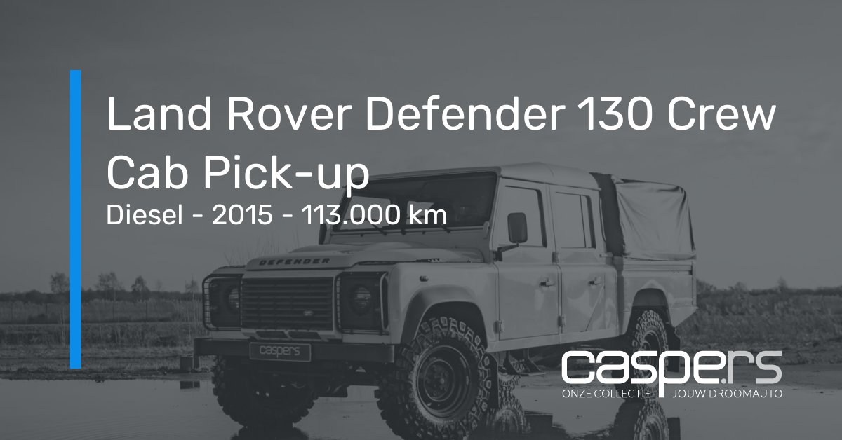 Occasion Land Rover Defender 130 Crew Cab Pick-up Diesel (2015) - De ...