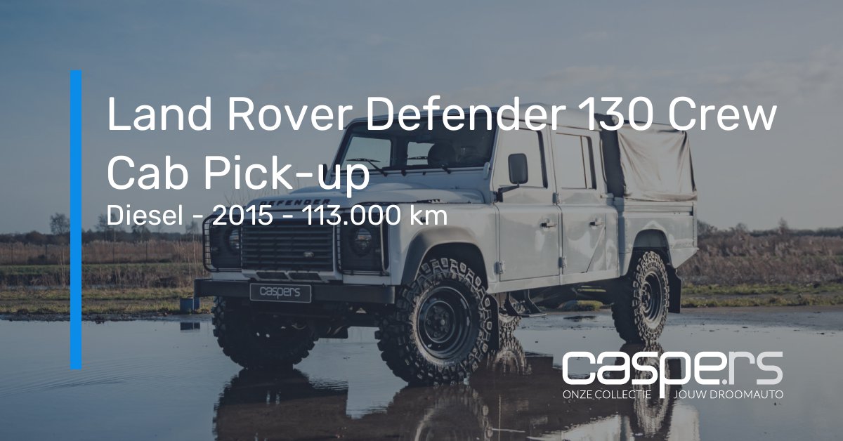 Occasion Land Rover Defender 130 Crew Cab Pick-up Diesel (2015) - De ...