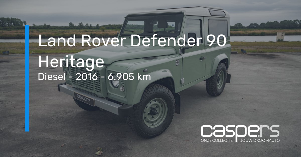 Occasion Land Rover Defender 90 Heritage Diesel (2016) Grasmere Green ...