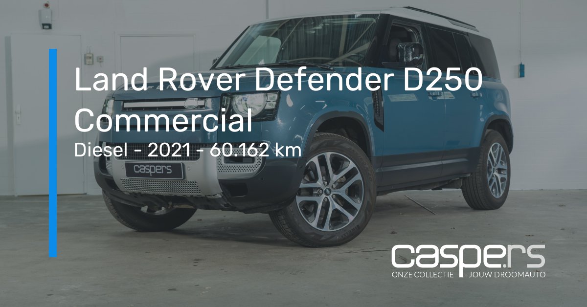 Raceauto Land Rover Defender D250 Commercial Diesel (2021) Tasman Blue ...