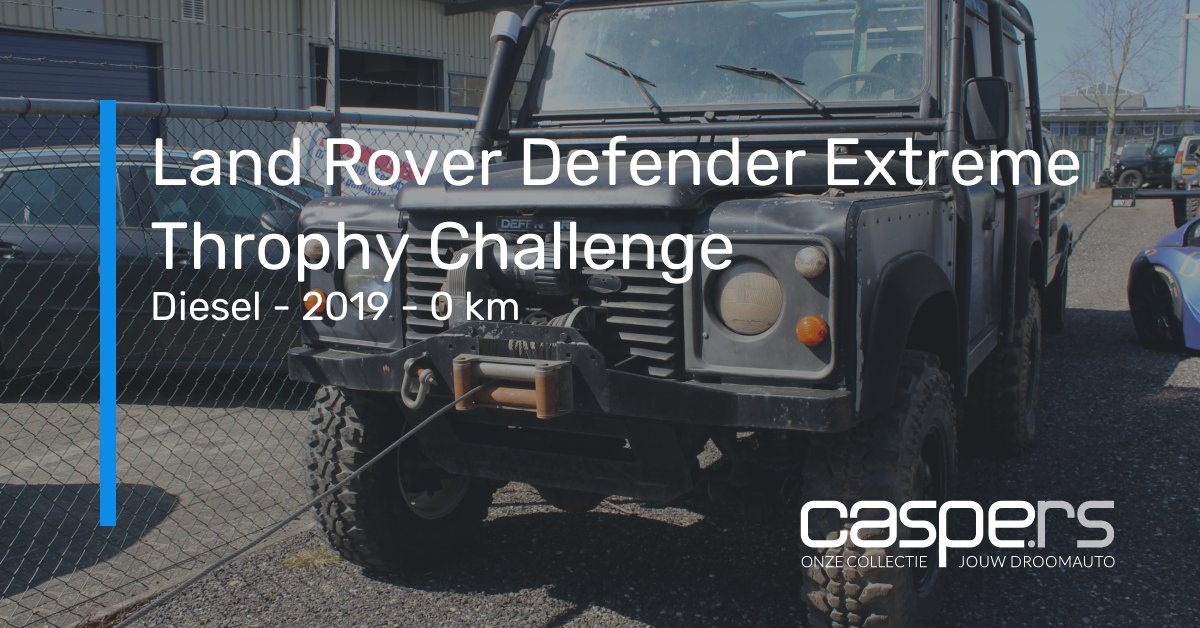 Occasion Land Rover Defender Extreme Throphy Challenge Diesel (2019 ...