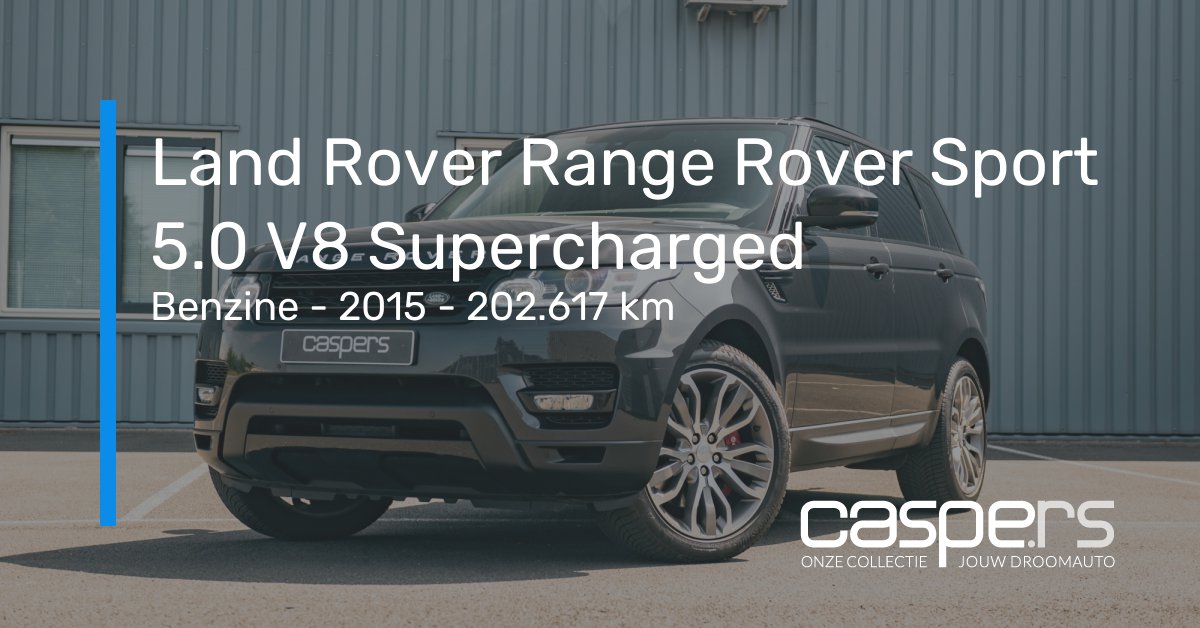 Occasion Land Rover Range Rover Sport 5.0 V8 Supercharged Benzine (2015 ...