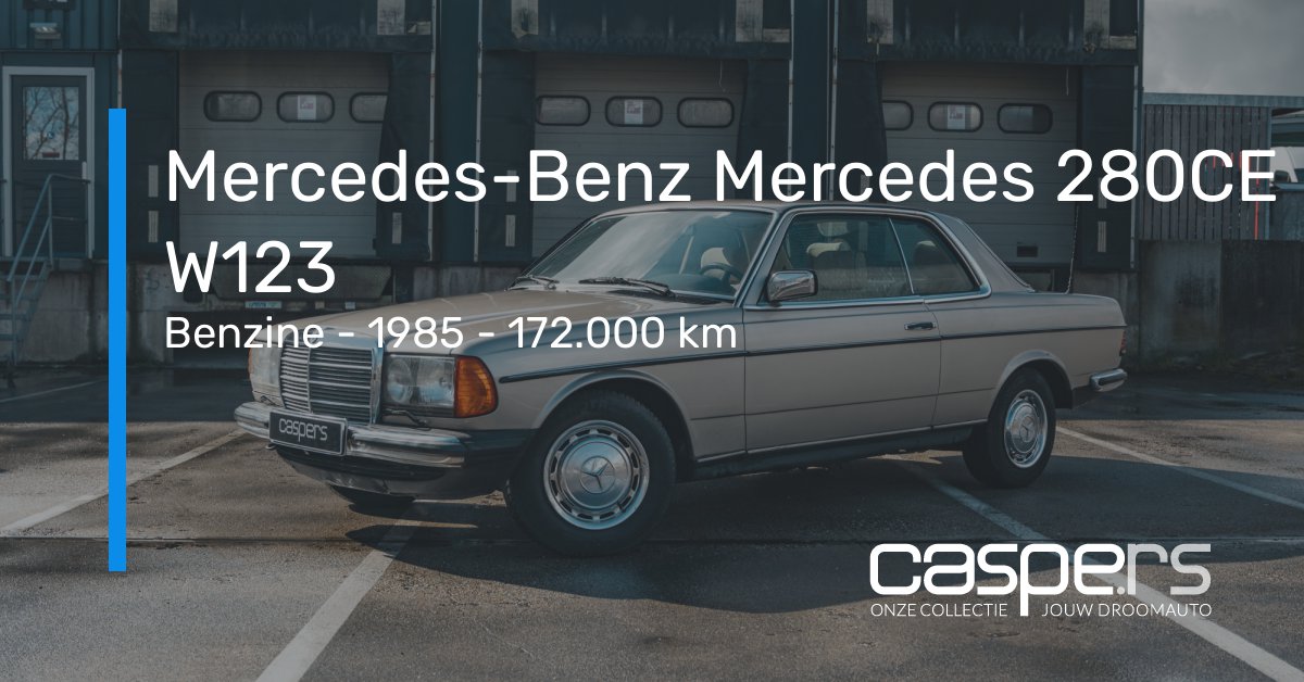 Occasion Mercedes-Benz Mercedes 280CE W123 Benzine (1985) Beige - De ...