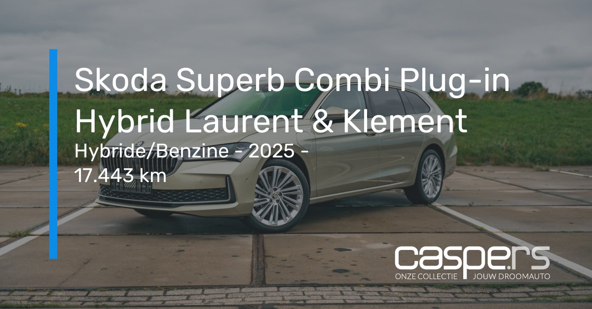 Occasion Skoda Superb Combi Plug-in Hybrid Laurent & Klement Hybride ...